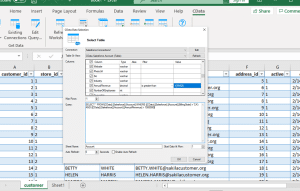 SQLiteデータベースをExcelにインポートする方法